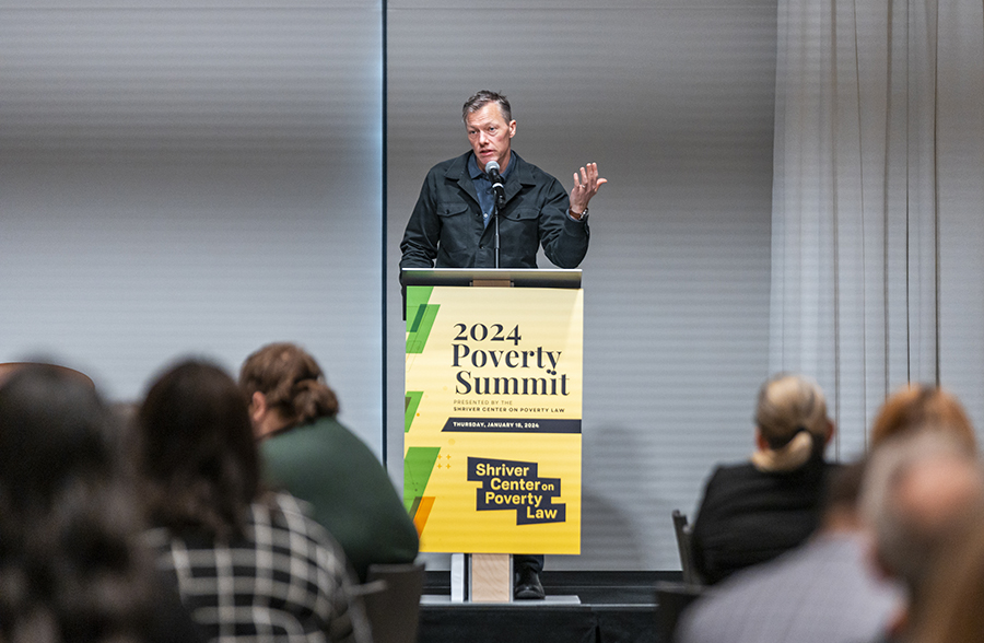 Matthew Desmond's keynote inspires action - Shriver Center on Poverty Law